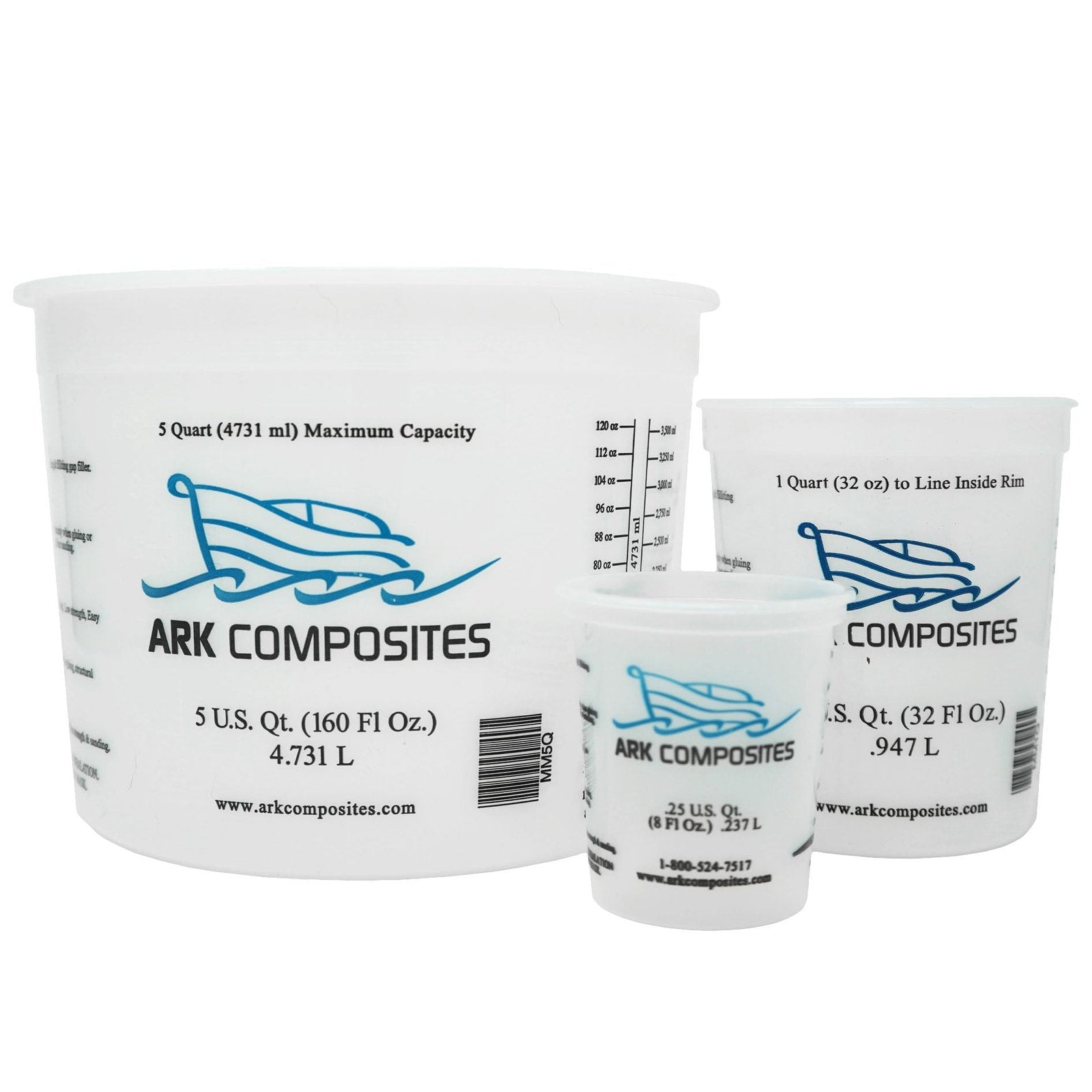 Mixing Containers | Epoxy Resin Measuring – Ark Composites