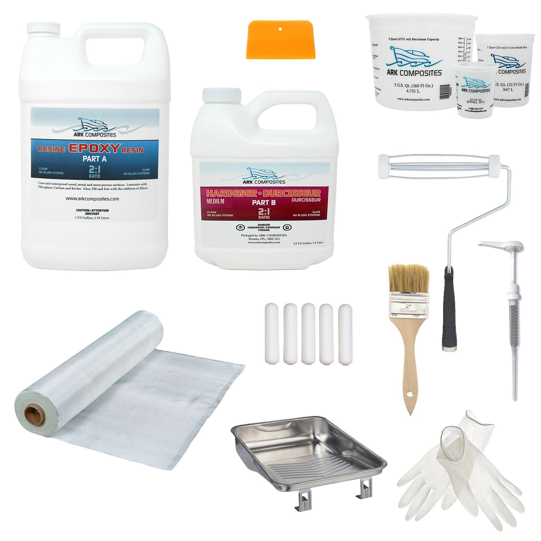 Epoxy Resin Kits | Marine Grade Boat Building and Repair — Ark Composites
