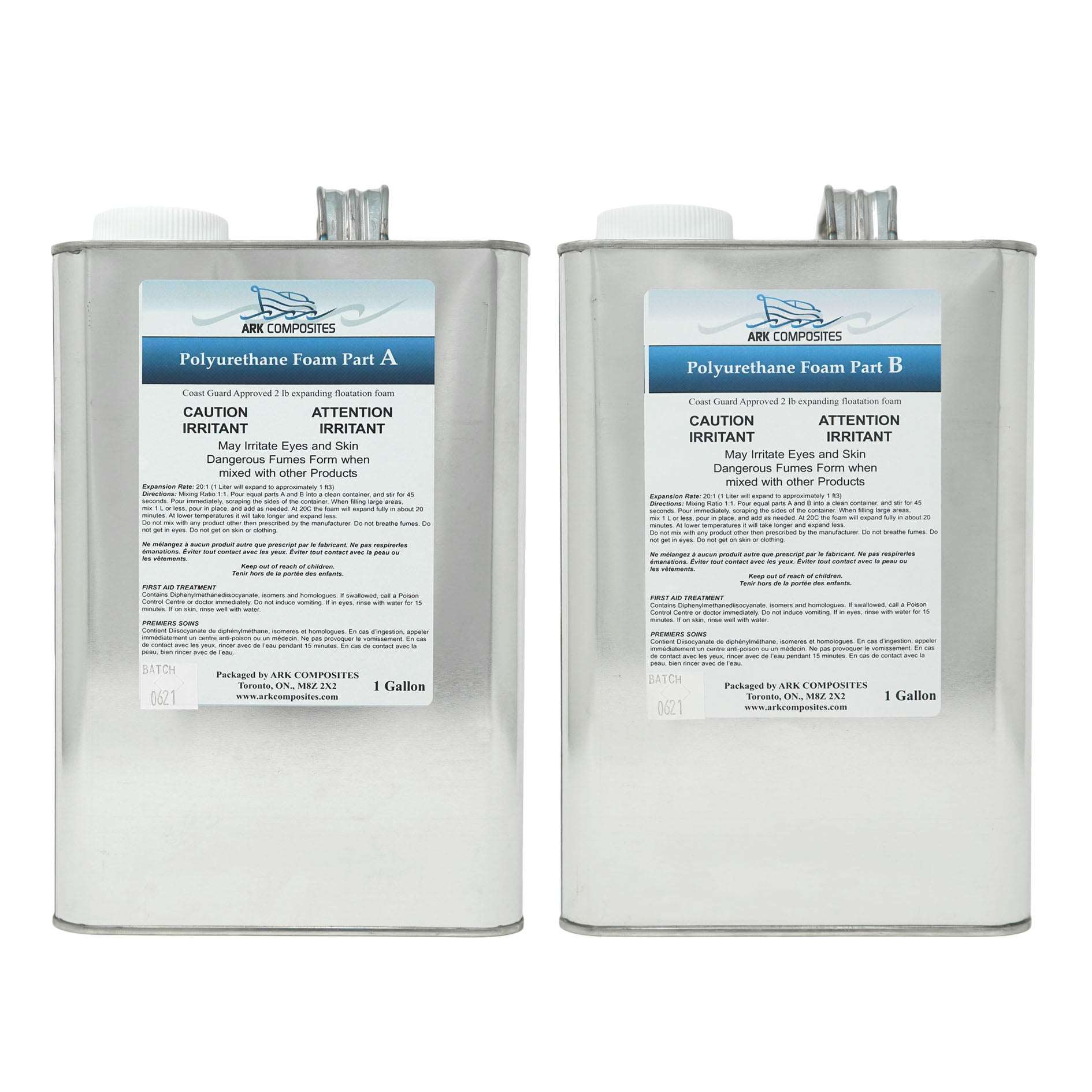 2 Lb Polyurethane Expanding Foam — Ark Composites